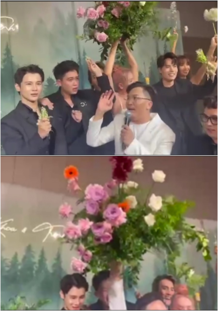 Màn tung hoa cưới hết sức 'nghiệt ngã' của cô dâu Liêu Hà Trinh - Tuổi ...