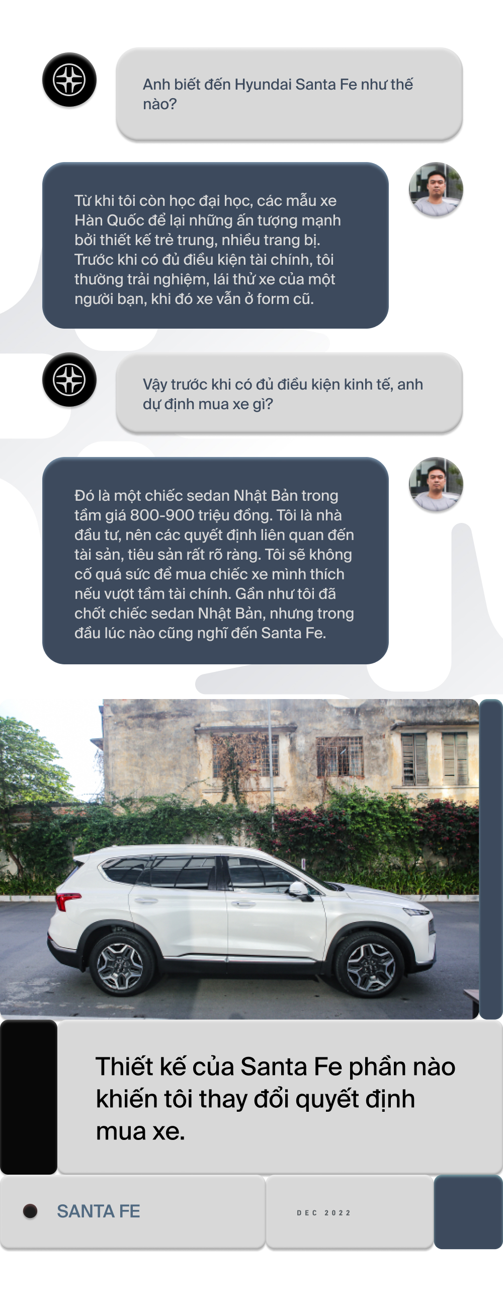 Chủ xe Hyundai Santa Fe: 'Lái thử nhiều, ưng quá nên chốt mua' - Tuổi Trẻ Online