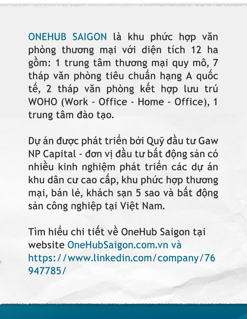 OneHub Saigon: Vườn ươm công nghệ của nền kinh tế mới - Tuổi Trẻ Online