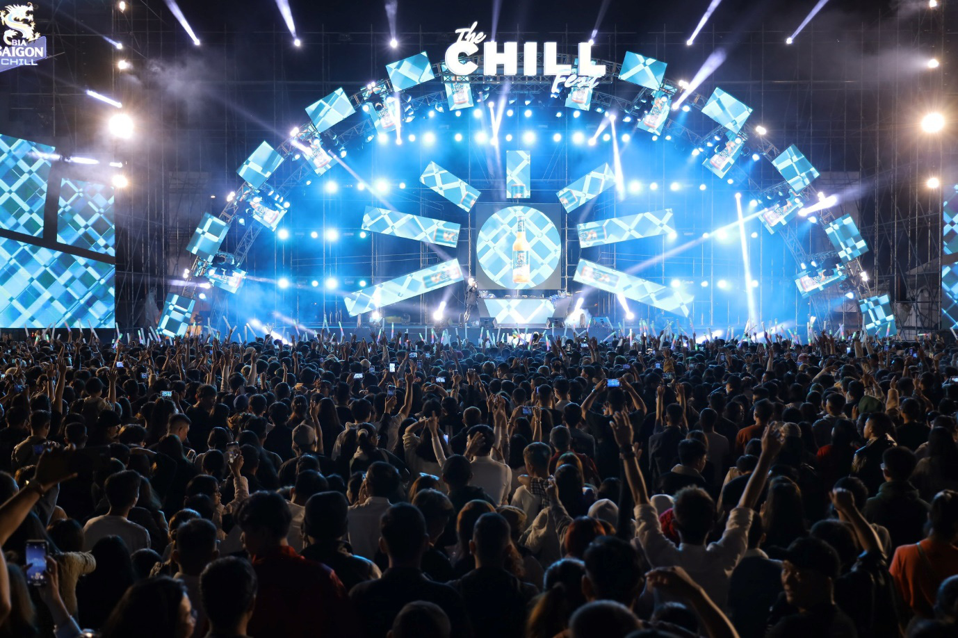 Bật nắp chai Bia Saigon Chill, tìm cơ hội tham gia The Chill Fest ...
