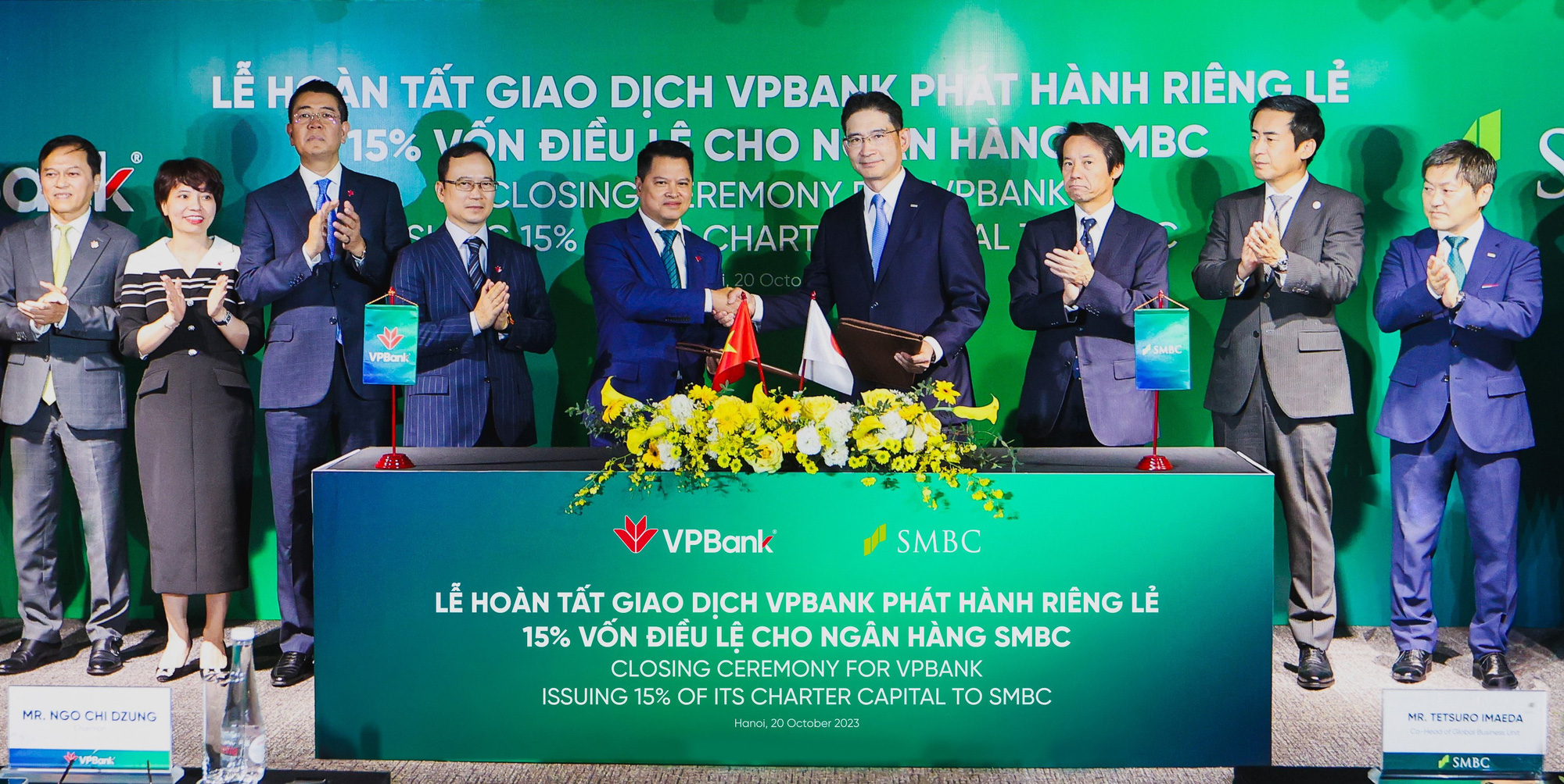 VPBank và SMBC chính thức về một nhà - Tuổi Trẻ Online