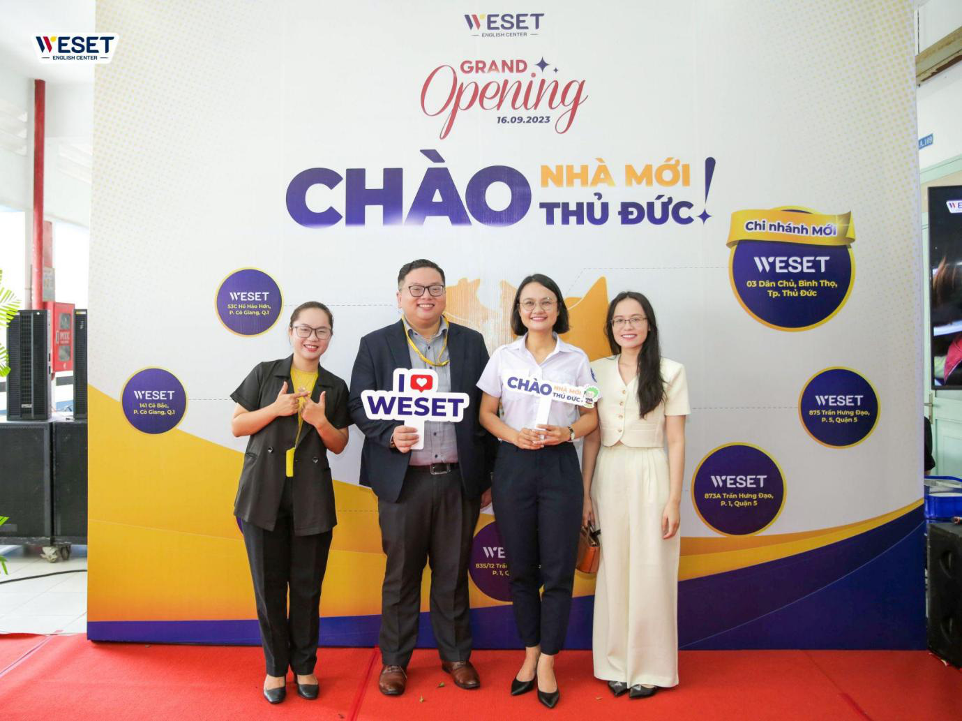 WESET English Center khai trương chi nhánh thứ 7 tại thành phố Thủ Đức ...