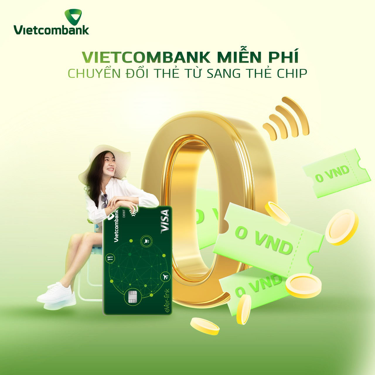 Hiện đại với thẻ chip contactless của Vietcombank - Tuổi Trẻ Online