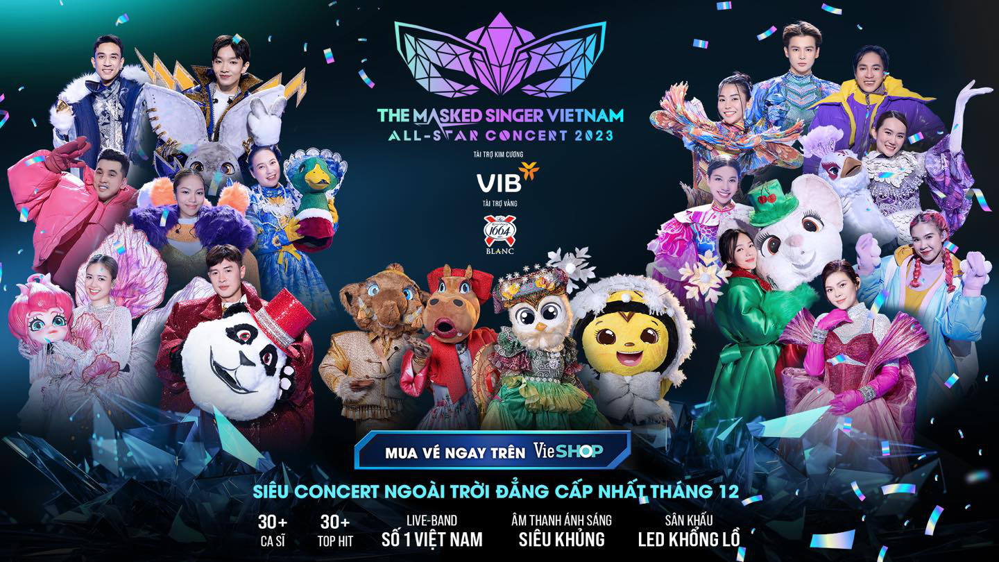 HOT: The masked singer Vietnam All-star Concert 2023 công bố line-up ...