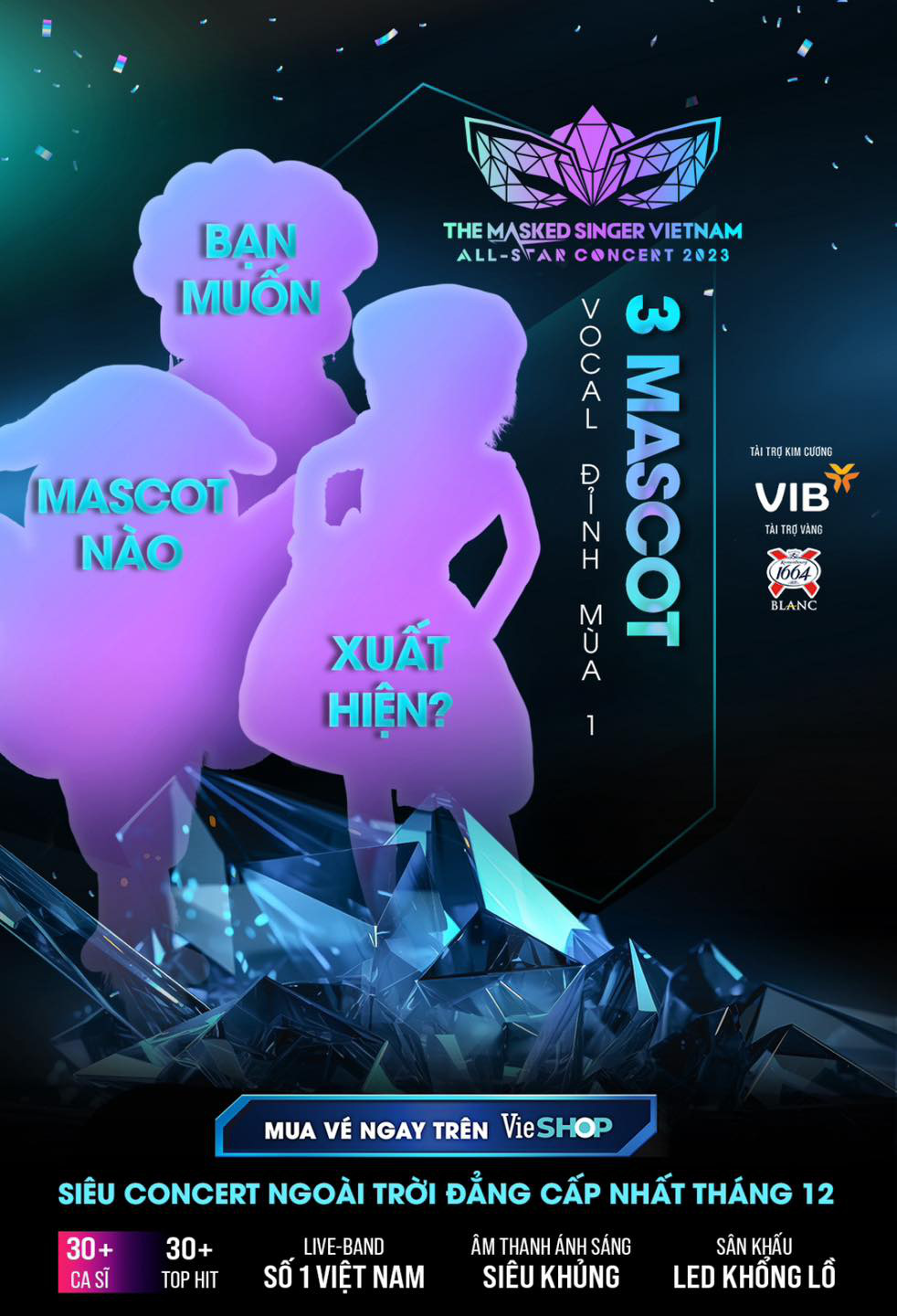 HOT: The masked singer Vietnam All-star Concert 2023 công bố line-up ...