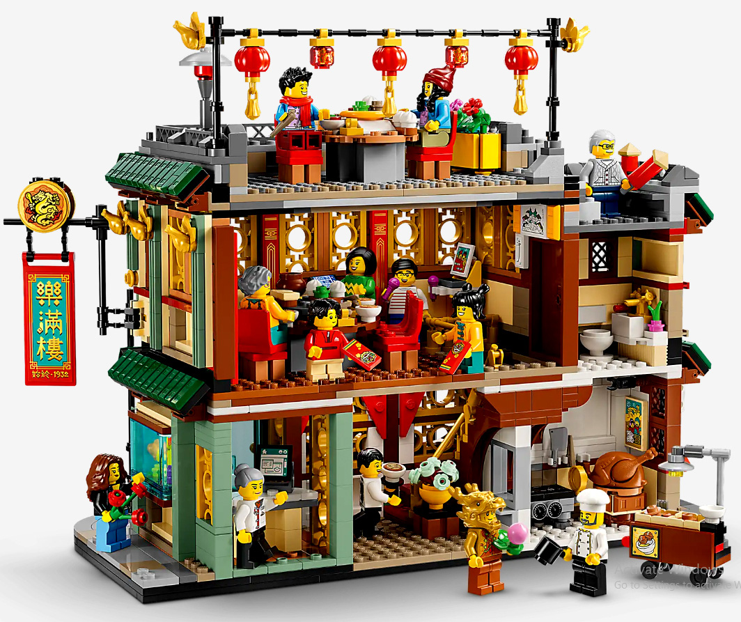 LEGO tung sản phẩm Rồng Phúc Lành đón Tết, dân ghiền lego mê mệt