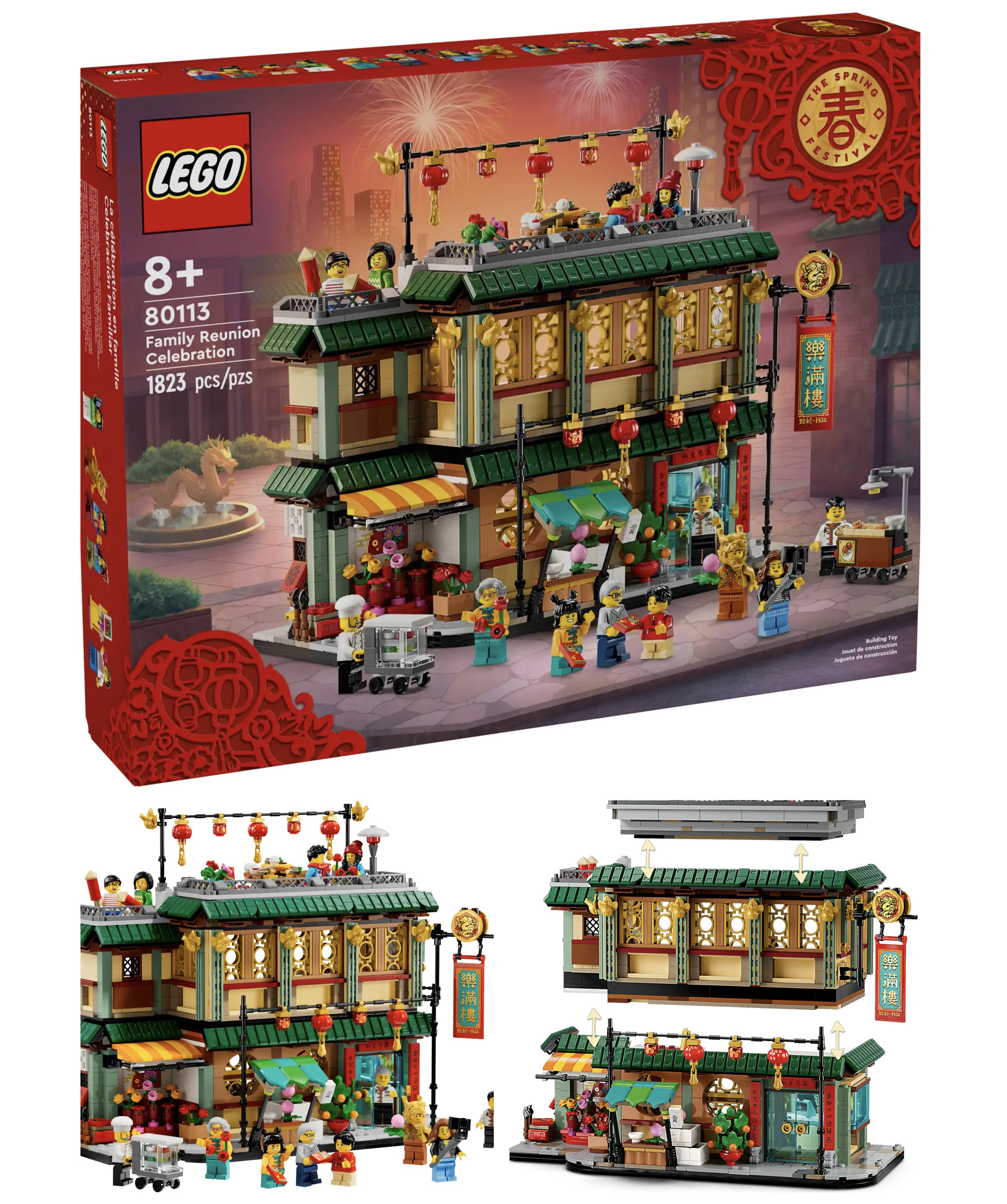 LEGO tung sản phẩm Rồng Phúc Lành đón Tết, dân ghiền lego mê mệt