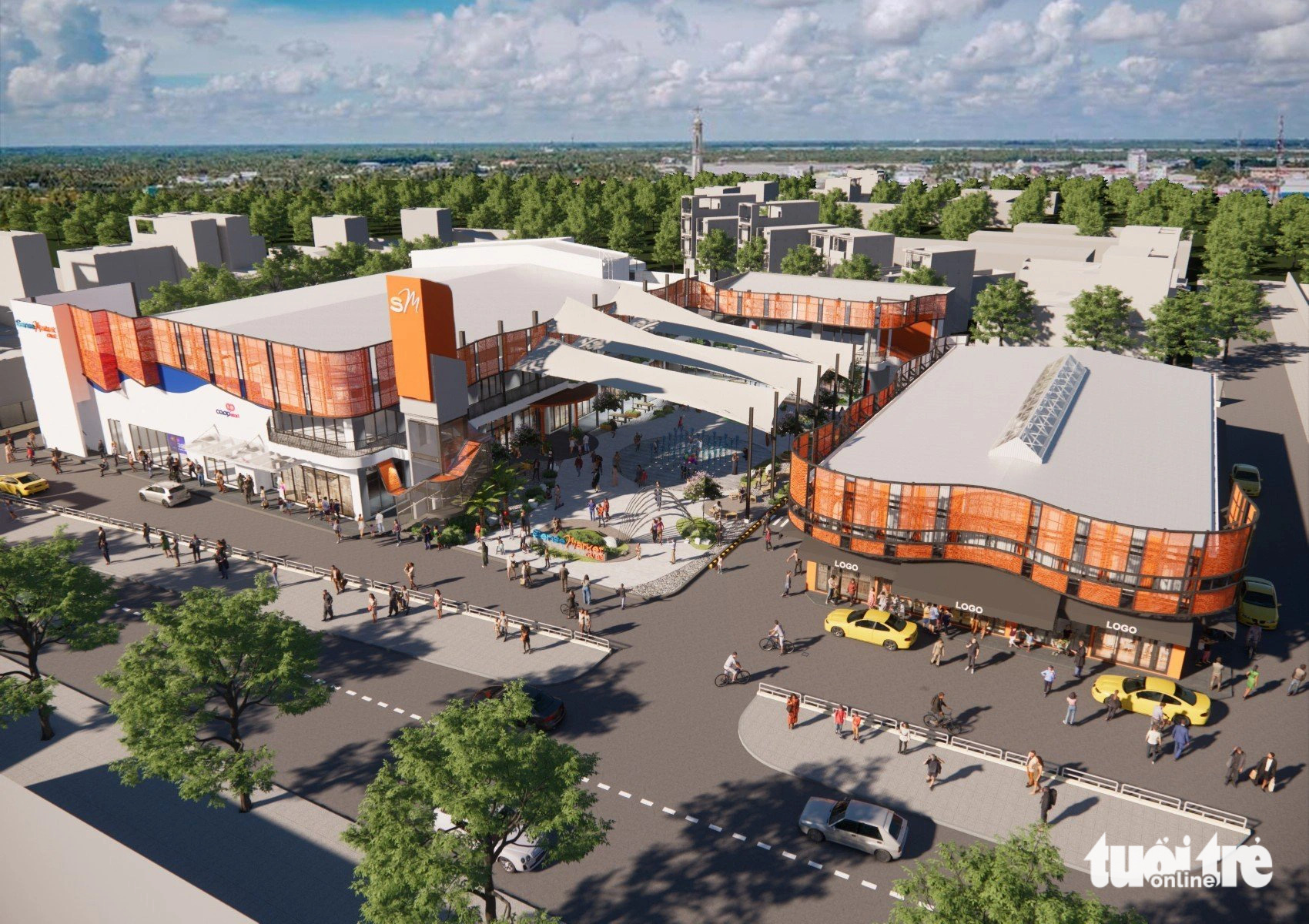 Khám phá trung tâm thương mại lớn nhất Cái Bè, Tiền Giang - Tuổi Trẻ Online