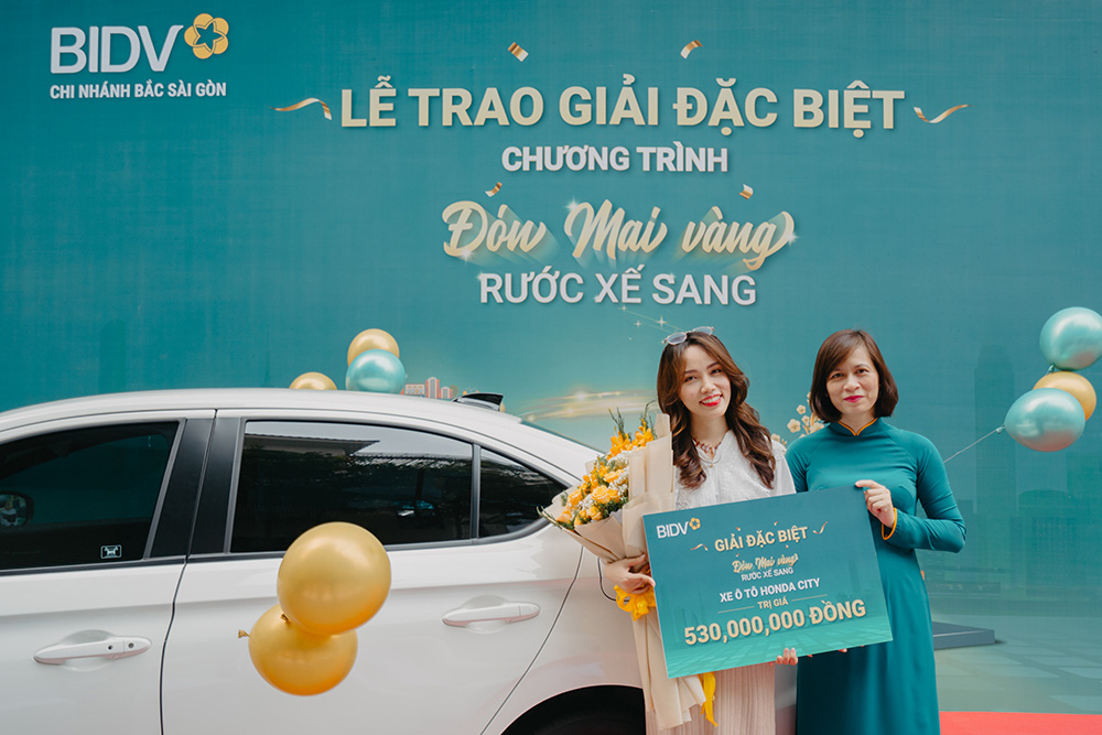 BIDV trao giải thưởng ô tô hơn 500 triệu đồng cho khách hàng - Tuổi Trẻ ...