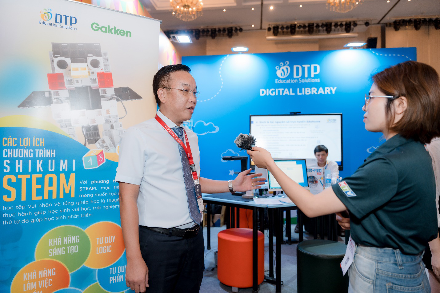 DTP ra mắt giải pháp lớp học thông minh DTP S-Class và thư viện số D ...