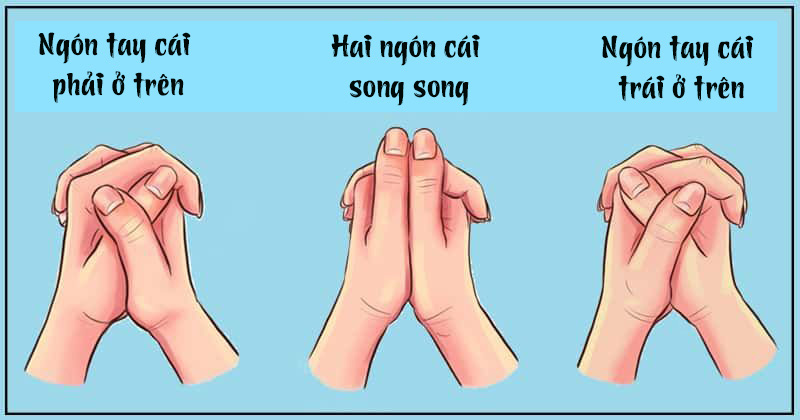 Cách chắp tay tiết lộ bạn có phải người sống thực tế - Tuổi Trẻ Online