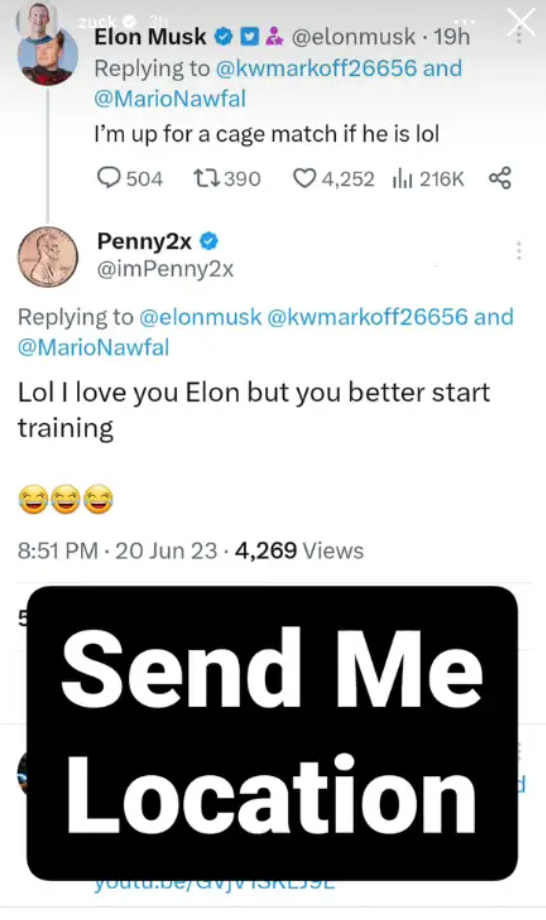 Mark Zuckerberg thách đấu Elon Musk thượng đài tỉ thí hơn thua - Tuổi ...