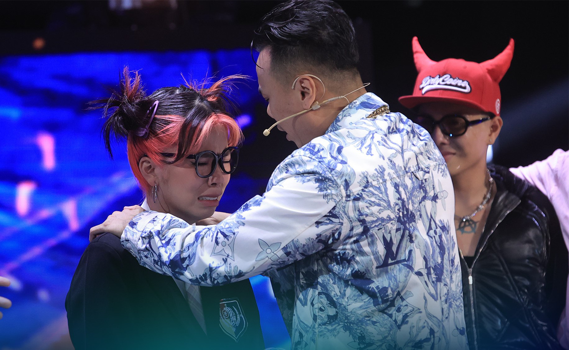 Rap Việt tập 9: Hai thí sinh bật khóc, Thái VG bảo 'đây chỉ là game ...