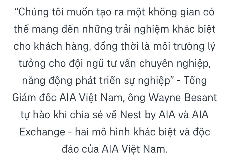 Nest by AIA và AIA Exchange - 8 năm và hành trình tạo sự khác biệt ...