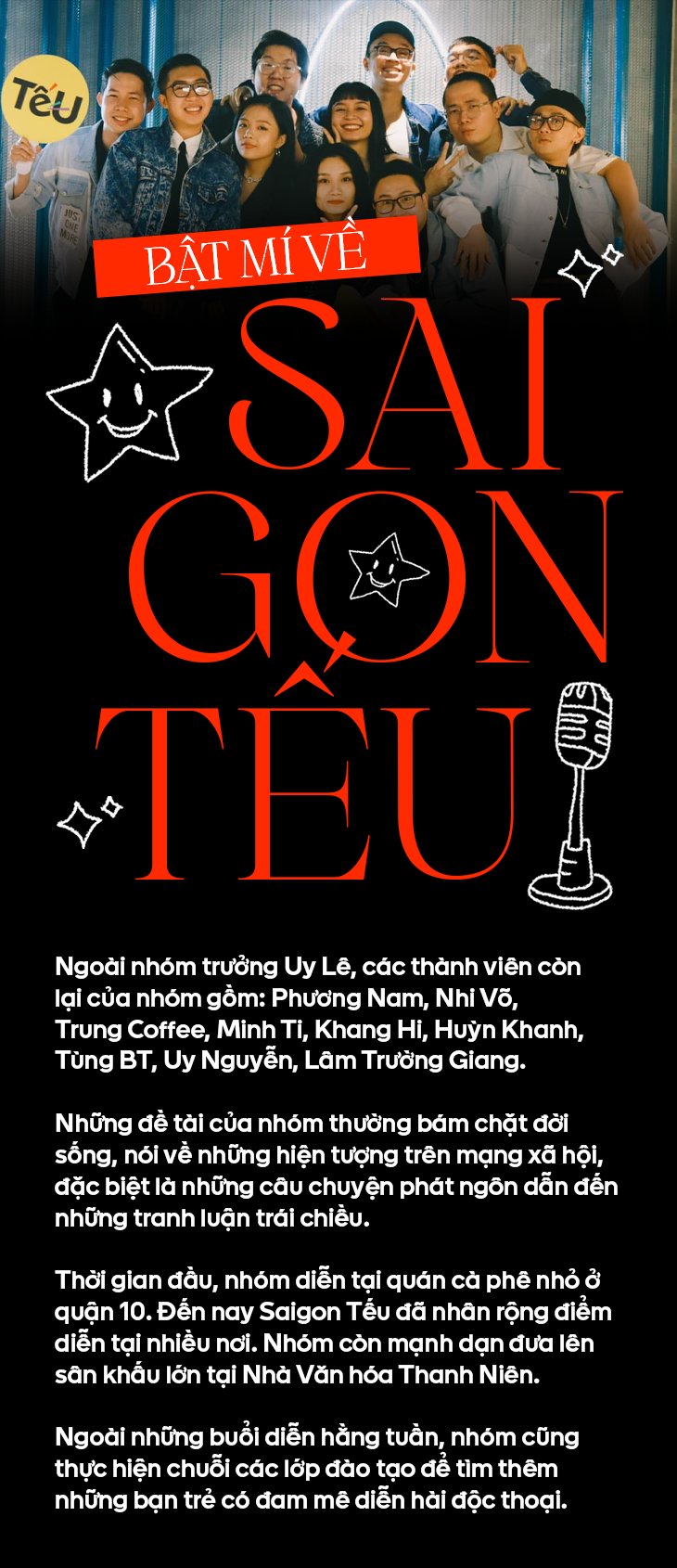 Uy Lê (Saigon Tếu) - Diễn hài độc thoại, tưởng dễ mà khó!