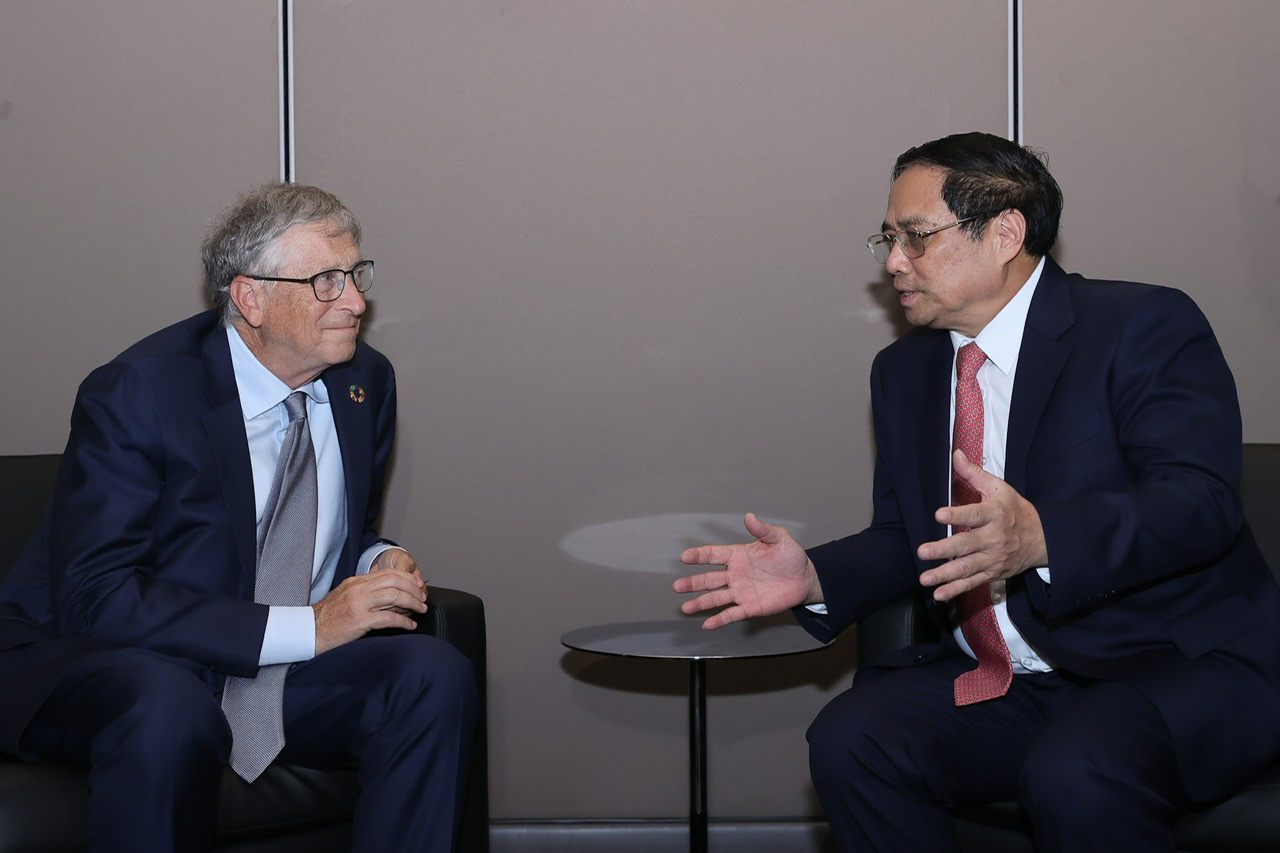 Thủ tướng Phạm Minh Chính mời tỉ phú Bill Gates tư vấn chiến lược ...