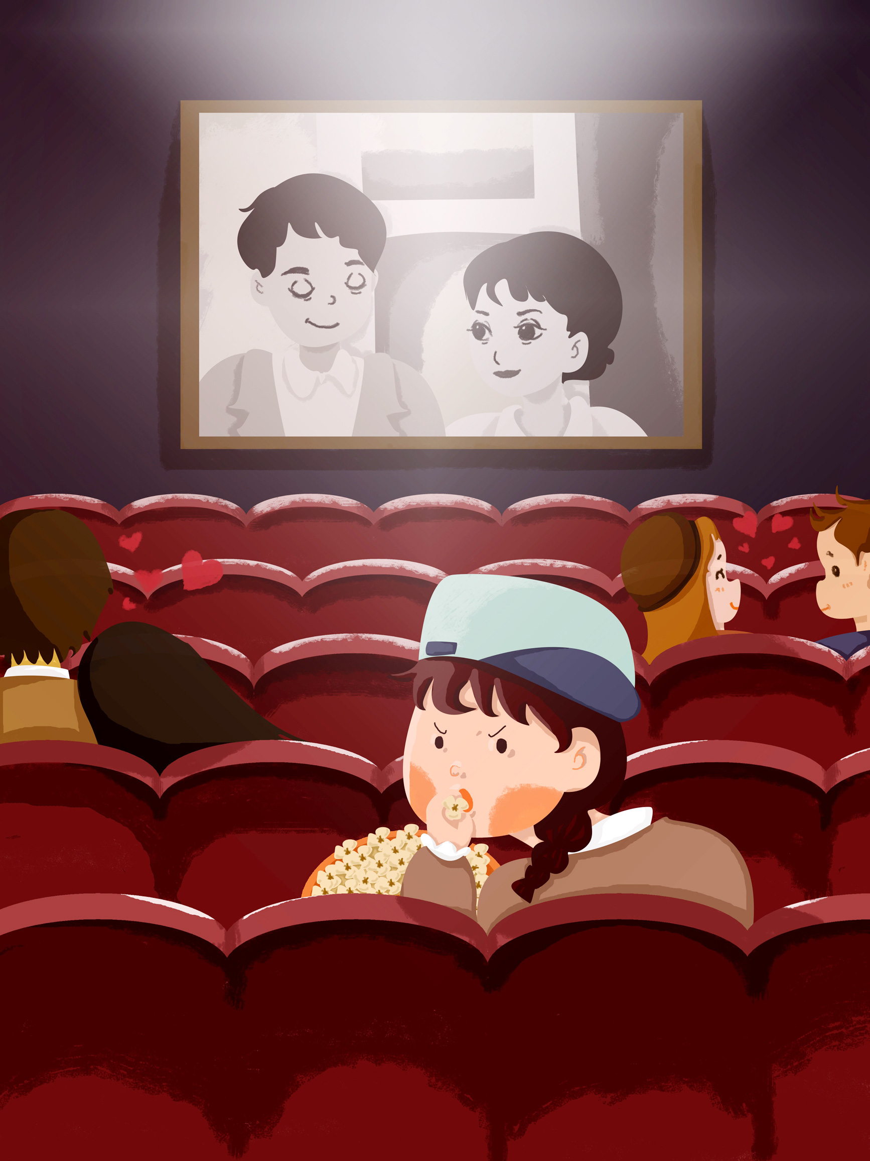 Đi xem phim đừng để bị... ghim