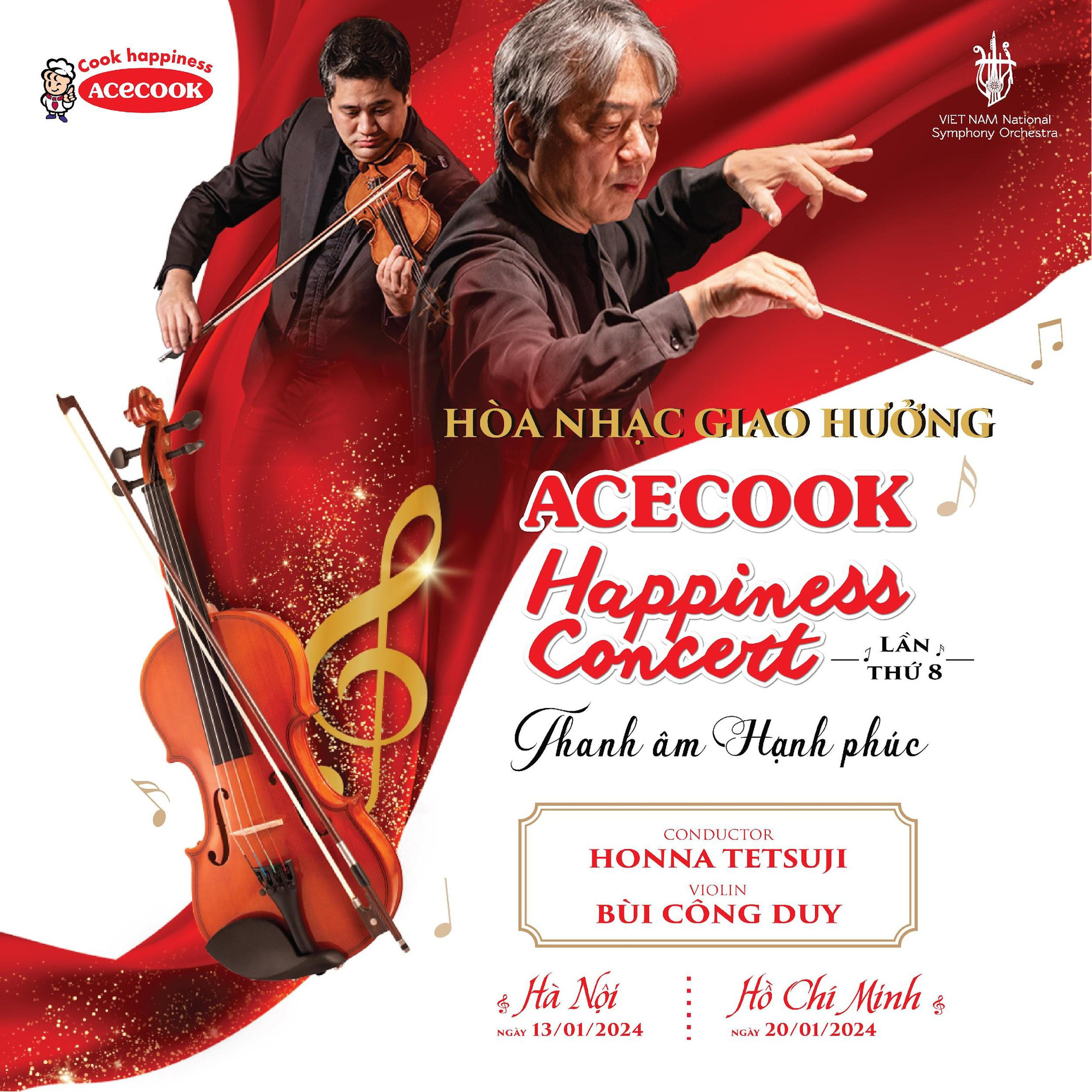 Acecook Happiness Concert trở lại - 8 năm một hành trình hạnh phúc ...