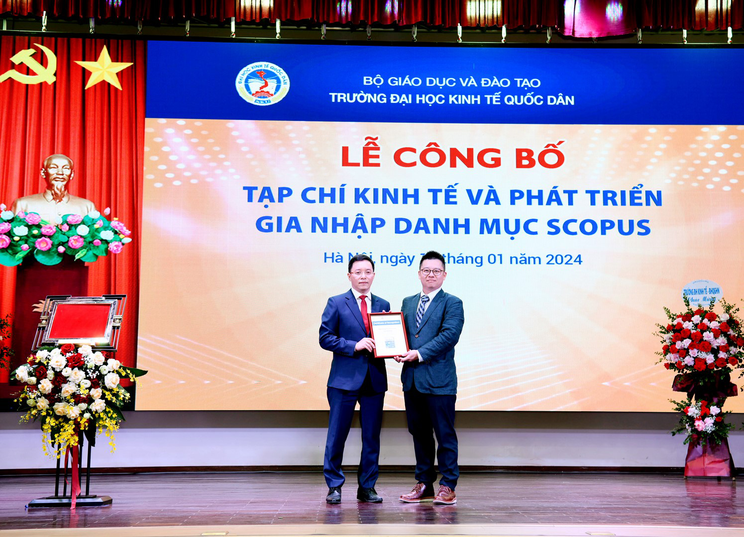 Tạp chí của Trường đại học Kinh tế quốc dân chính thức gia nhập danh ...