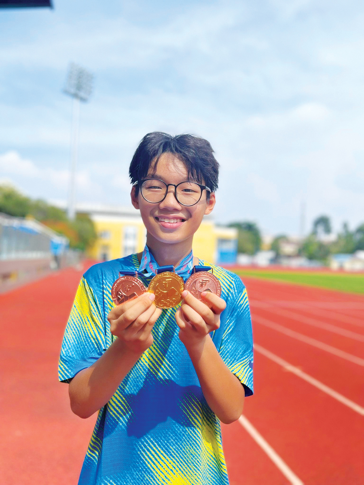 Làm quen anh chàng ‘đầu nhảy số, chân tung bước’ của Trường THCS Kim Đồng