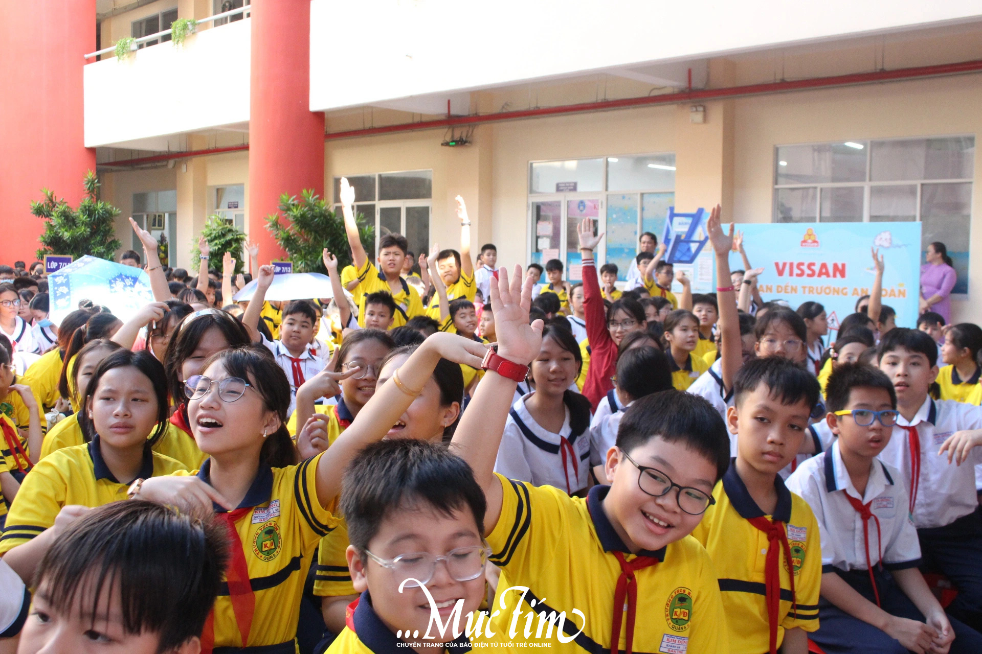 Học về an toàn giao thông thật thú vị với Trường THCS Kim Đồng