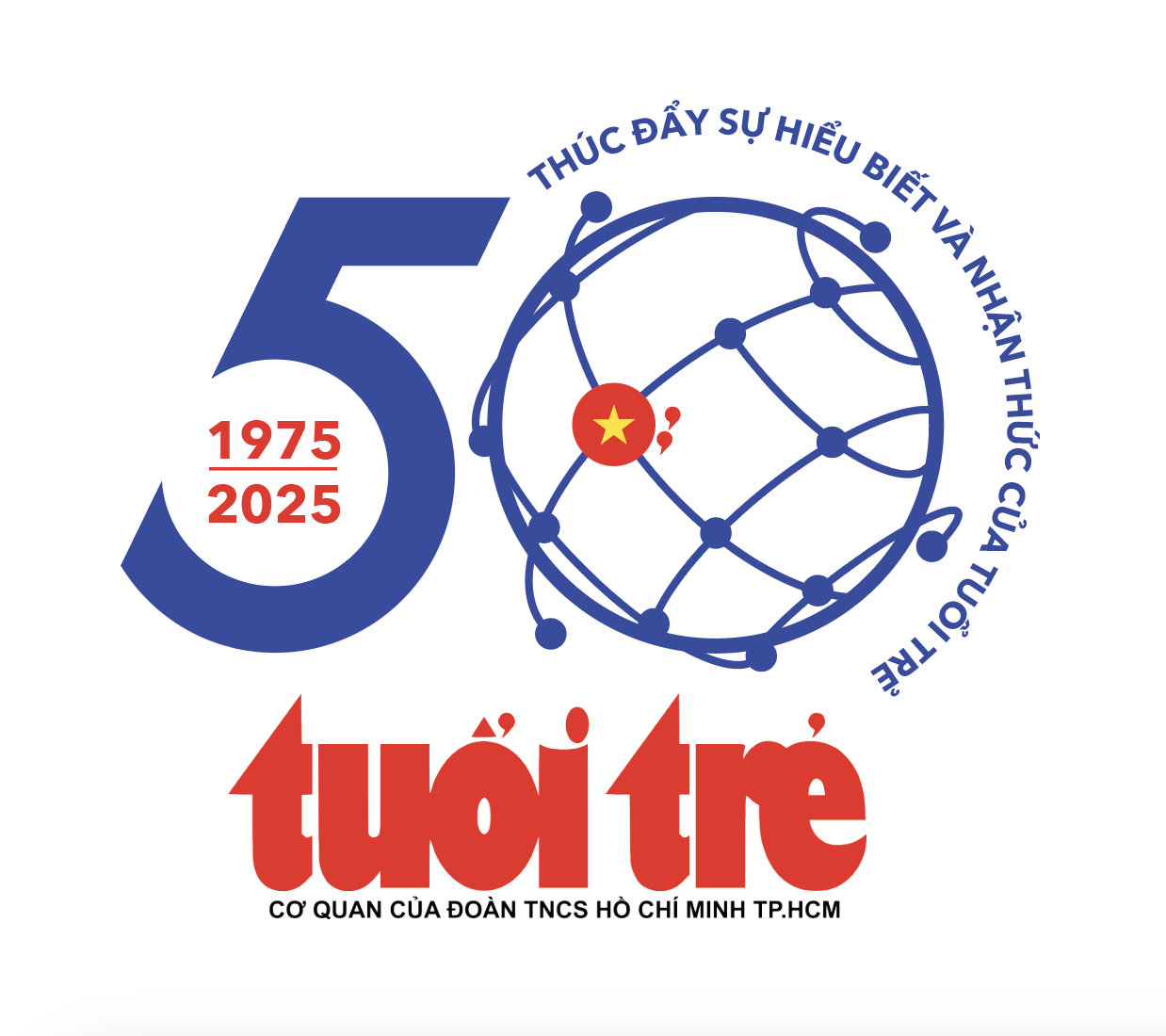 Tuổi Trẻ giới thiệu những thiết kế logo, ý tưởng slogan kỷ niệm 50 năm ...