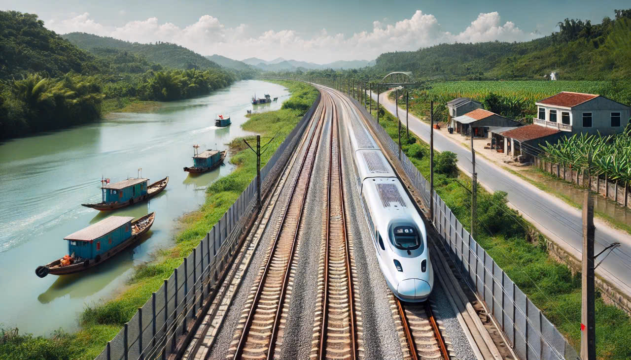 Trình Quốc hội xem xét chủ trương đầu tư đường sắt tốc độ cao Bắc - Nam tốc độ 350km/h - Tuổi ...