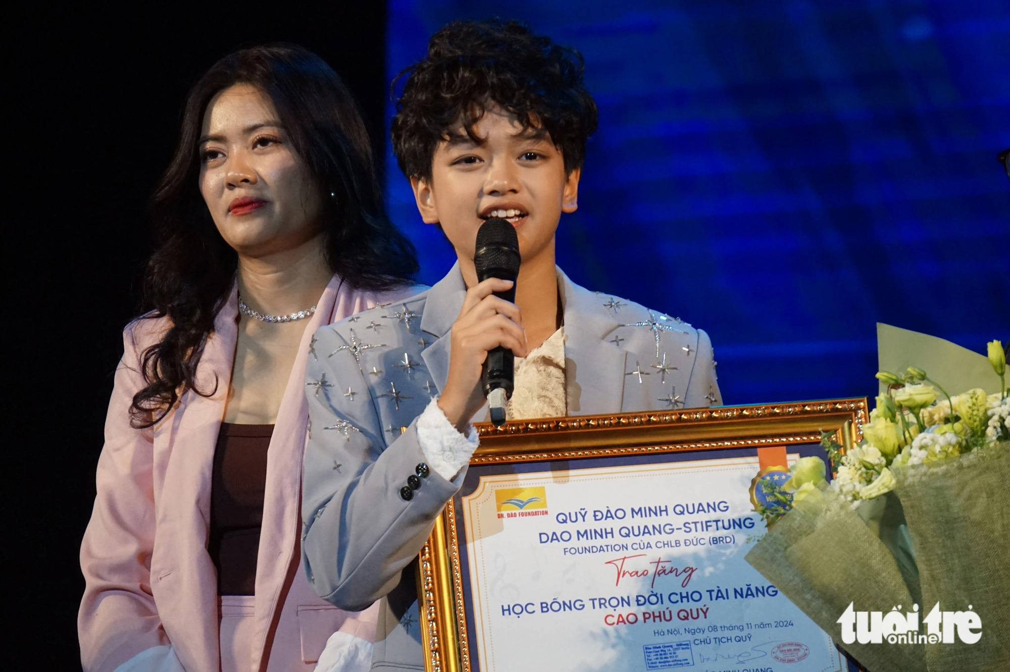 12 tuổi nhận học bổng trọn đời, Cao Phú Quý là ai? - Tuổi Trẻ Online