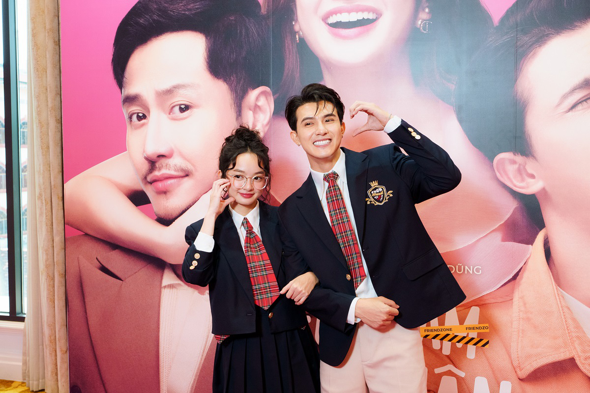 Trần Ngọc Vàng vất vả giữ friendzone với Kaity Nguyễn