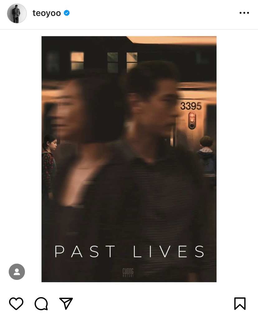 Poster phim Past lives của nhà thiết kế Việt gây ấn tượng