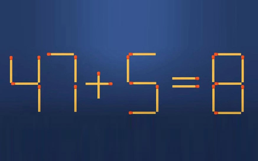 Thử tài IQ: Di chuyển một que diêm để 15-1-3=6 thành phép tính đúng - Tuổi Trẻ Online