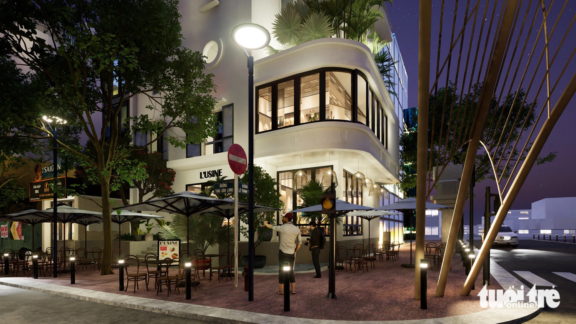 Đường Thái Văn Lung, quận 1 lột xác qua nghiên cứu của chuyên gia Việt ...