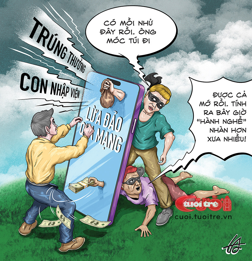 Lừa đảo qua mạng: Chiêu thức cũ, nạn nhân mới - Tuổi Trẻ Online