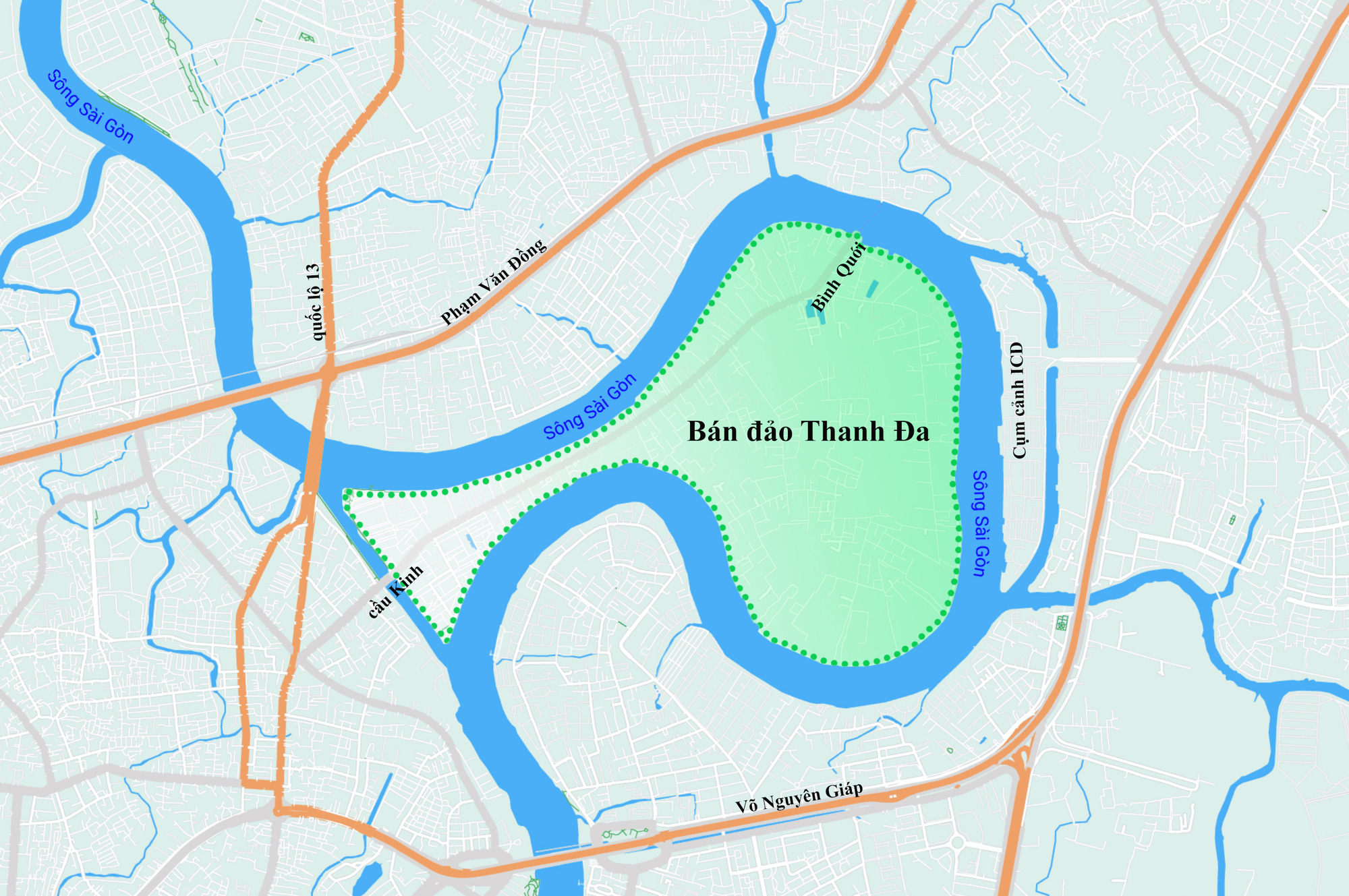 Thực trạng bán đảo Thanh Đa được đề xuất thành công viên - Tuổi Trẻ Online
