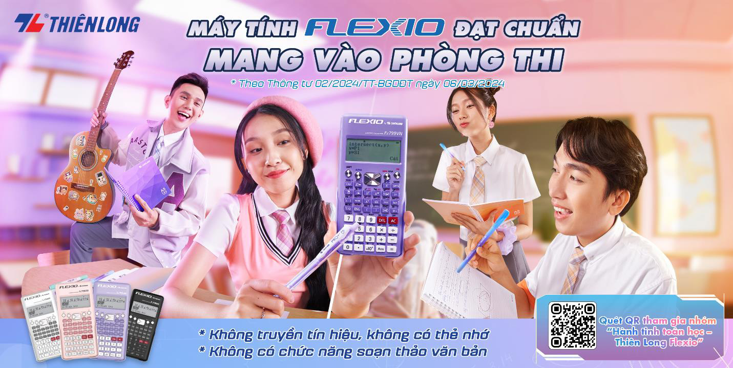 5 loại máy tính Thiên Long Flexio đạt điều kiện mang vào phòng thi - Tuổi Trẻ Online