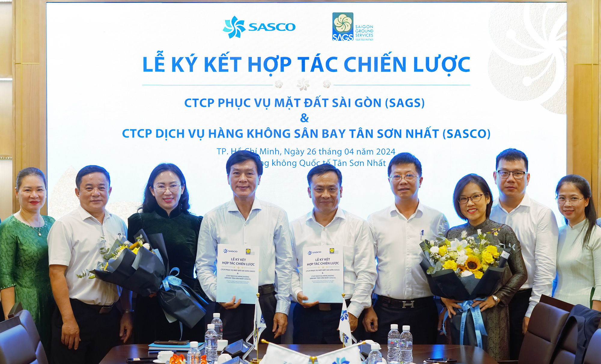 SASCO và SAGS hợp tác nâng tầm dịch vụ ở sân bay - Tuổi Trẻ Online