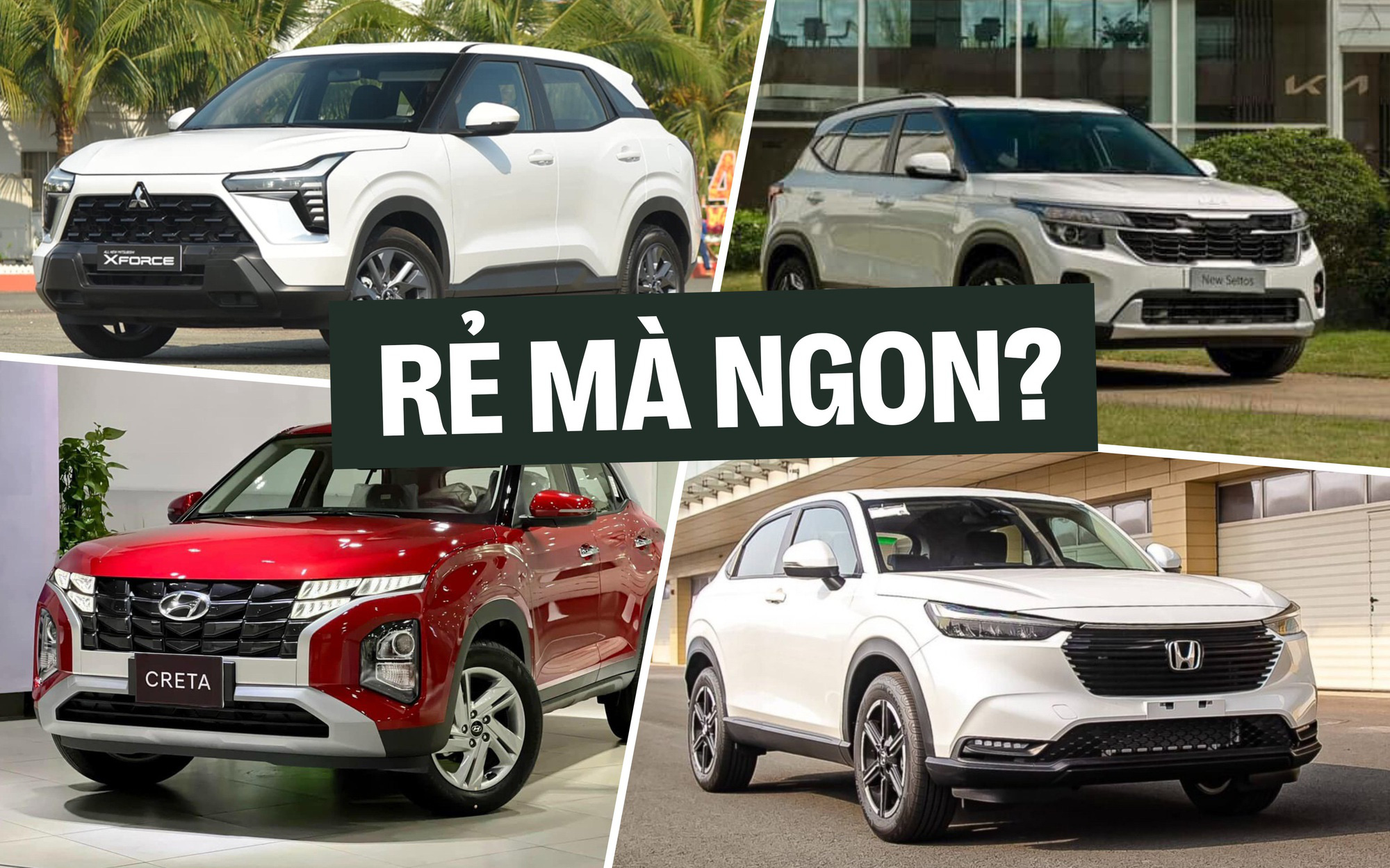 SUV hạng B bản rẻ nhất nào đáng mua hiện nay: Xforce, Creta, Seltos hay HR-V? - Tuổi Trẻ Online