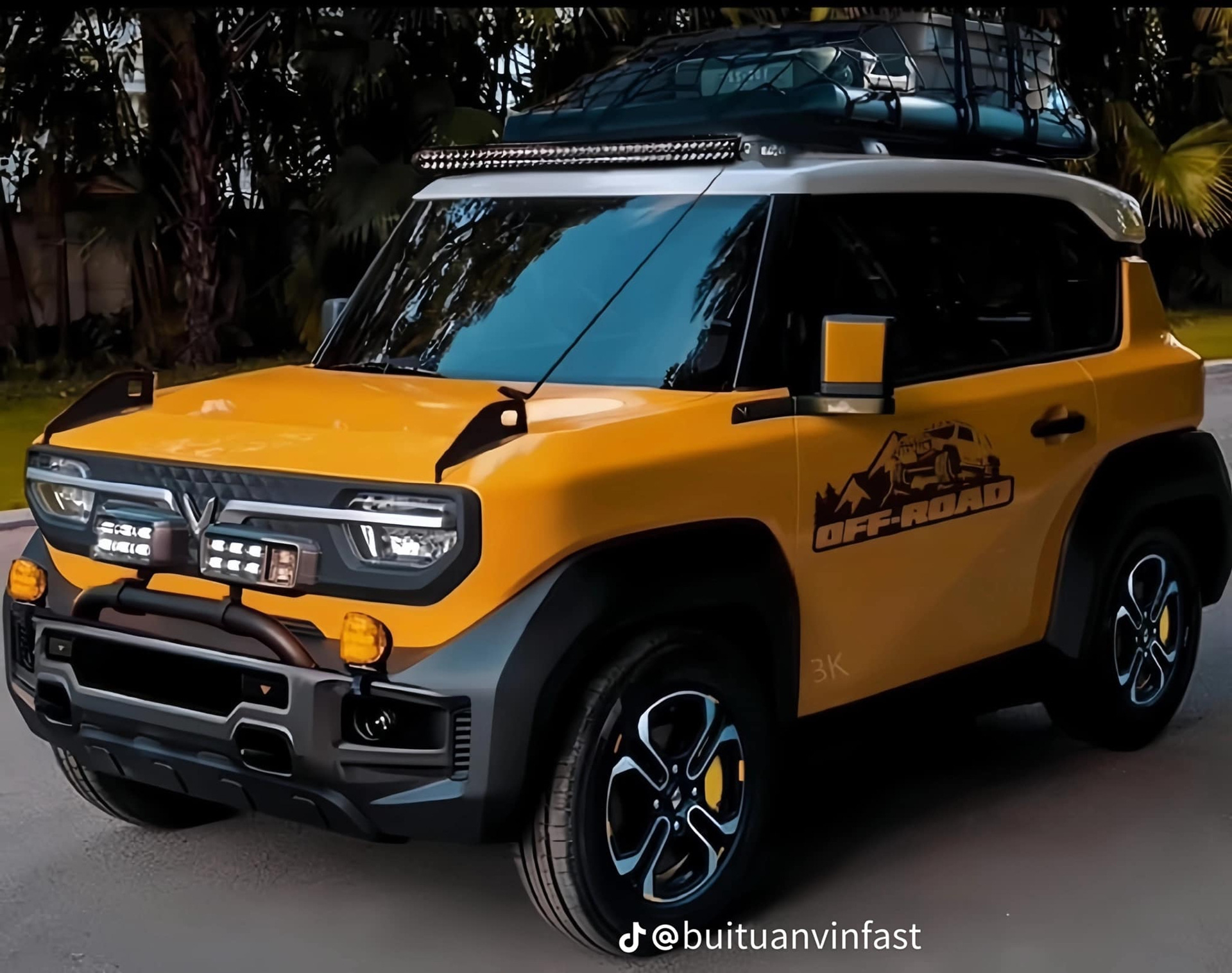 Cơn sốt 'độ online' VinFast VF 3: Chưa có xe nhưng đầy thiết kế táo bạo ...