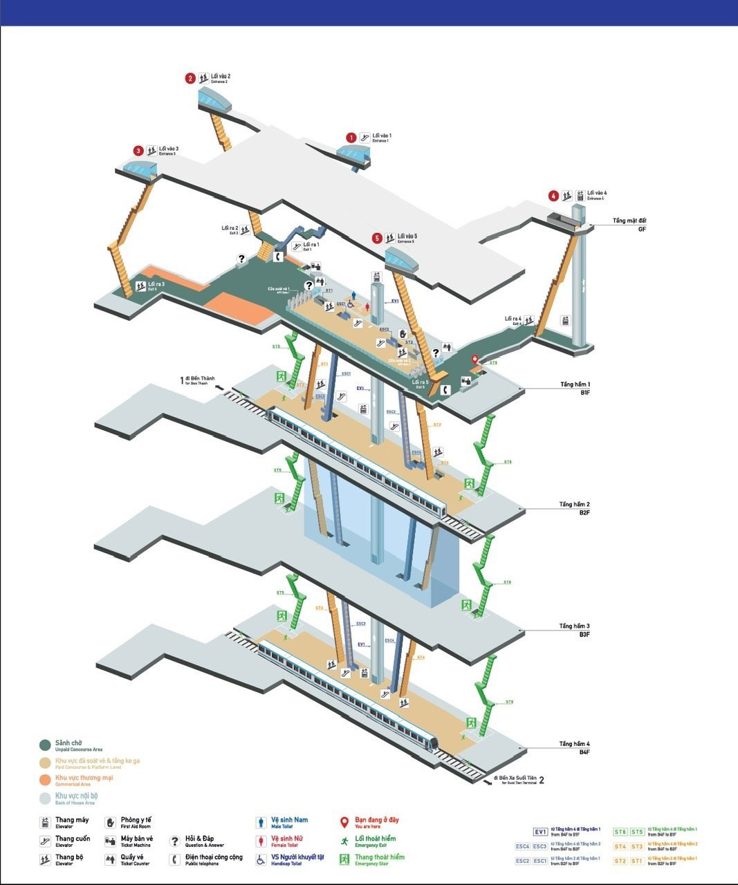 Cụm từ ‘ke ga’ trong các ga tàu metro số 1 có ý nghĩa gì? - Tuổi Trẻ Online
