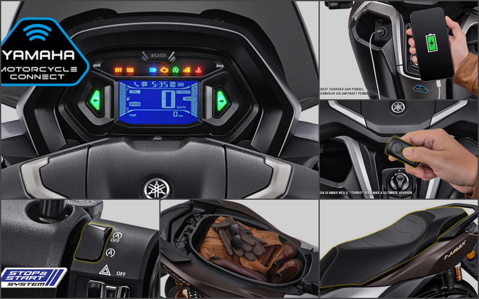 Yamaha Nmax Turbo ra mắt: 'Đàn anh' của LEXi 155, công suất cũ nhưng ...