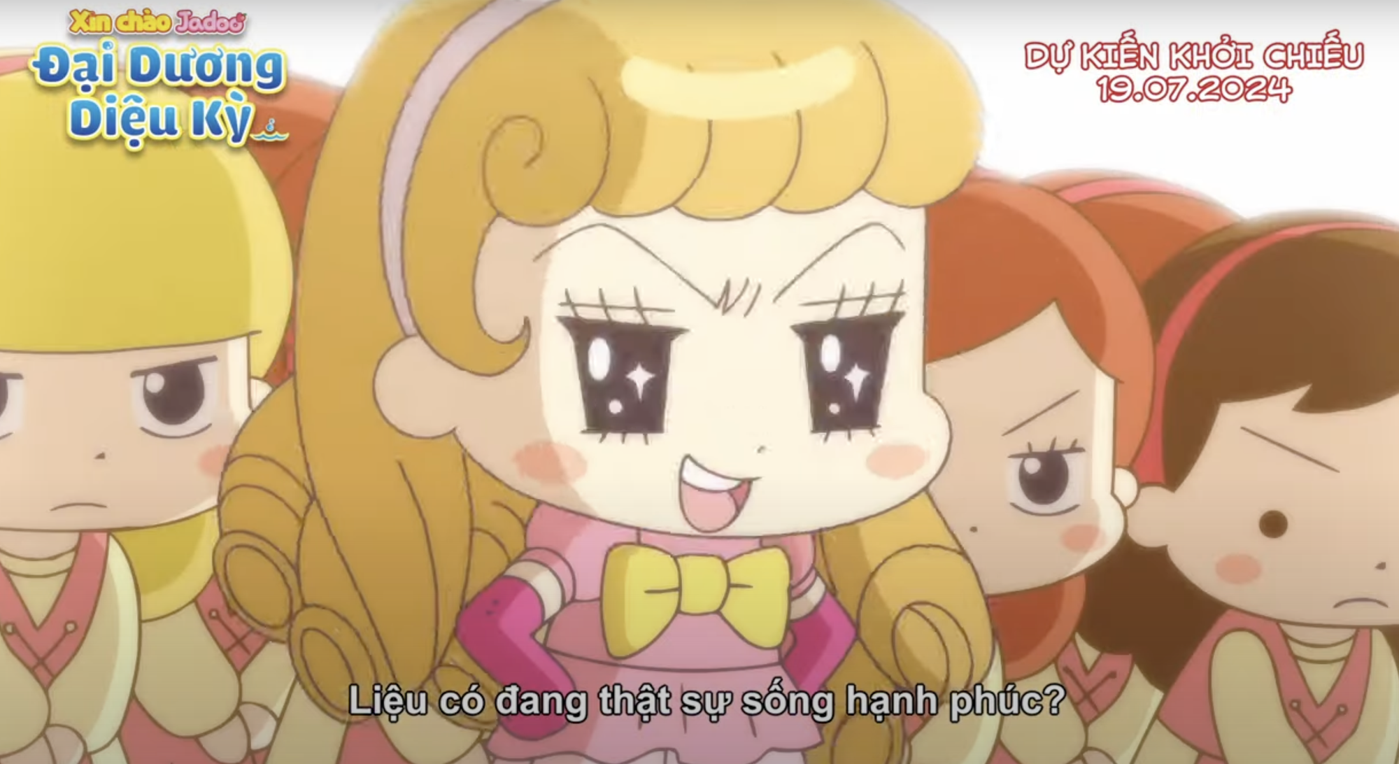 Dàn nhân vật đáng yêu trong phim hoạt hình Xin chào Jadoo