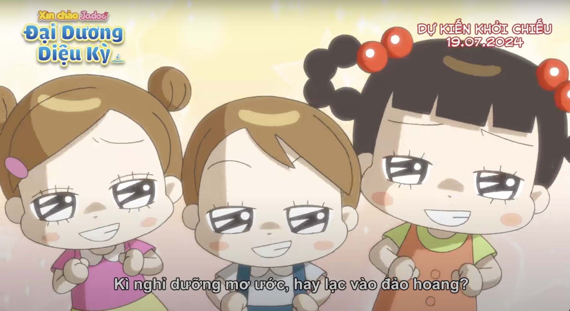 Dàn nhân vật đáng yêu trong phim hoạt hình Xin chào Jadoo