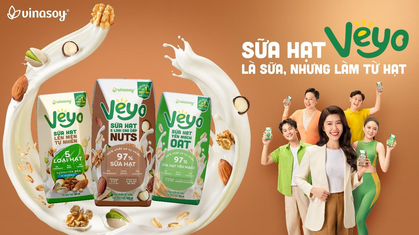 Vinasoy ra mắt sữa hạt Veyo - Tuổi Trẻ Online