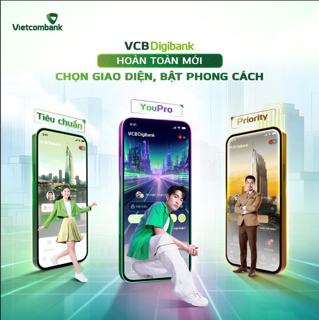 Vietcombank chính thức ra mắt VCB Digibank hoàn toàn mới - Tuổi Trẻ Online