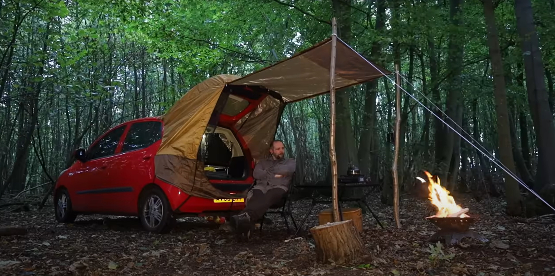 Biến Hyundai i10 thành nhà di động, chủ xe cao 1m83 khen: 'Rất thoải ...