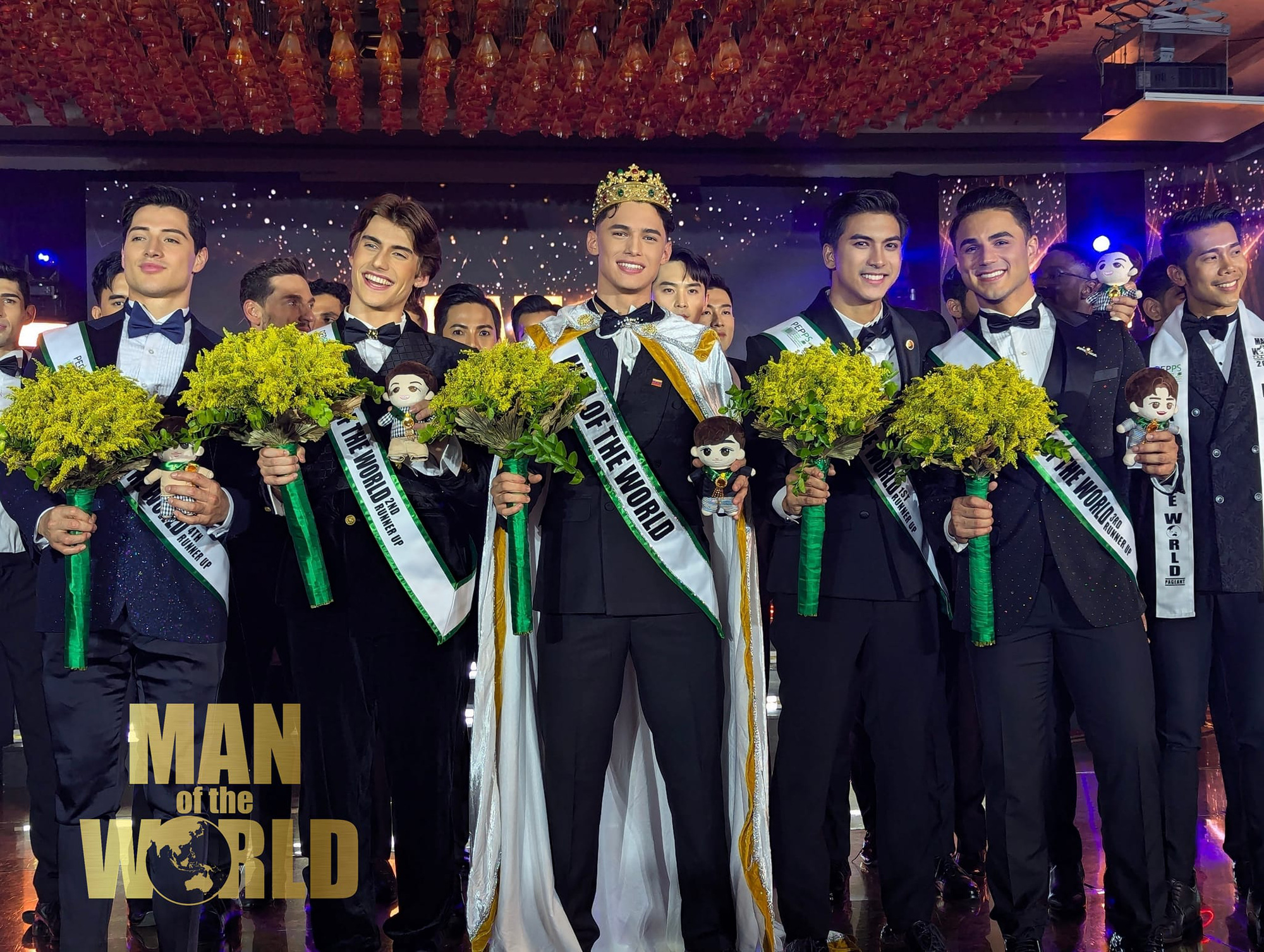 Đoàn Công Vinh chỉ vào top 10, Man of the World - Nam vương thế giới ...