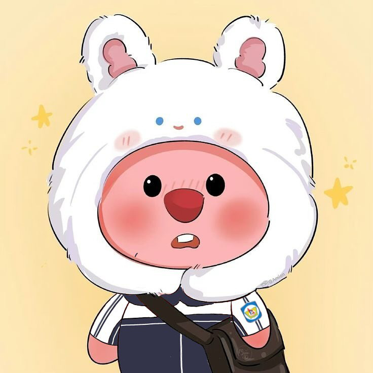 Gen Z lại bắt trend vẽ Loopy mặc đồng phục các trường