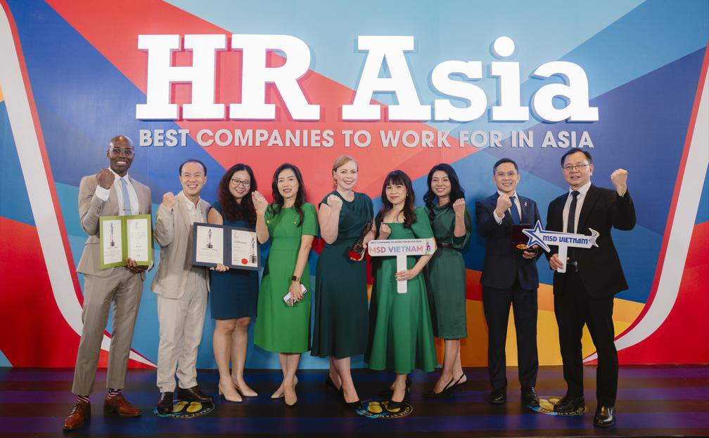MSD Việt Nam nhận hai giải tại HR Asia Awards 2024 - Tuổi Trẻ Online