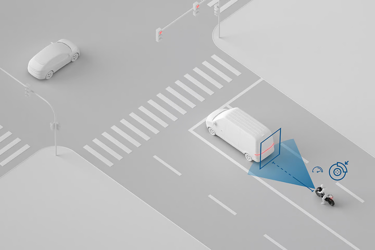 Xe máy trang bị ADAS ra mắt năm 2025: Có cả ga thích ứng, phanh tự động ...