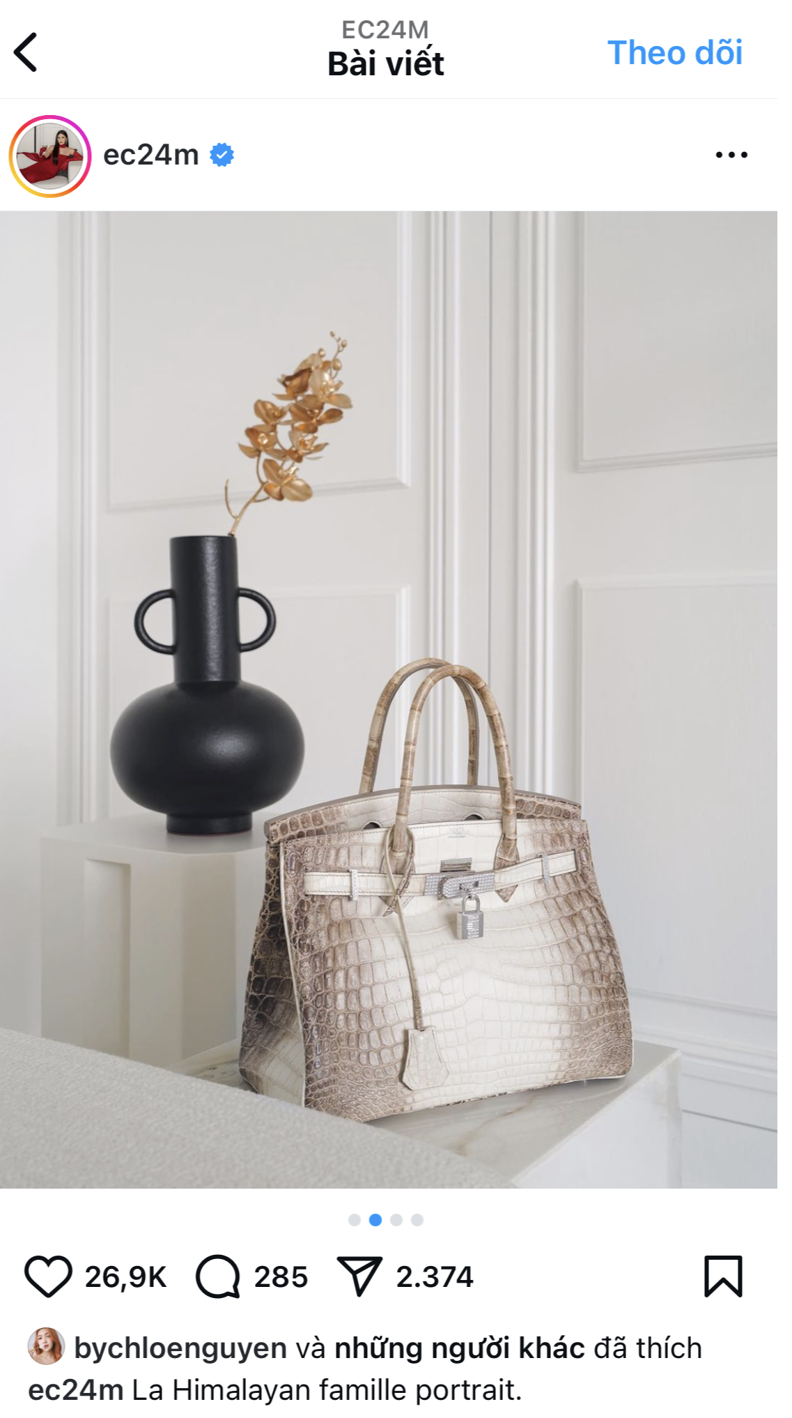 Vì sao những chiếc túi Hermes bạch tạng lại đắt đỏ bậc nhất thế giới?